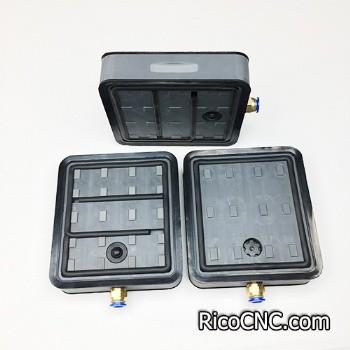 China Double Side Seal Flat Table Vacuum Pods 146x132x32mm for Spoil Board for sale