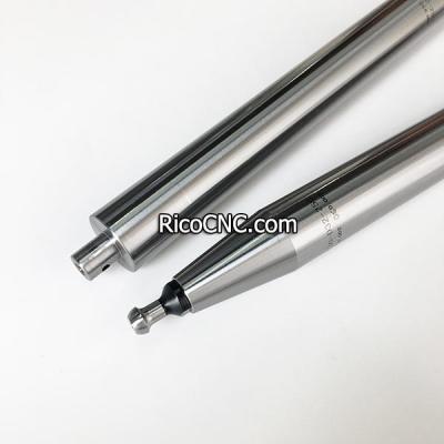 China ISO30 Taper Spindle Runout Precision Test Bars Arbors with HSD Type Pull Stud for sale