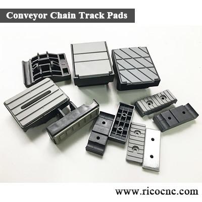 China Automatic edge banding machine conveyor chain track Pads for BIESSE SCM IMA HOMAG Edgebander for sale