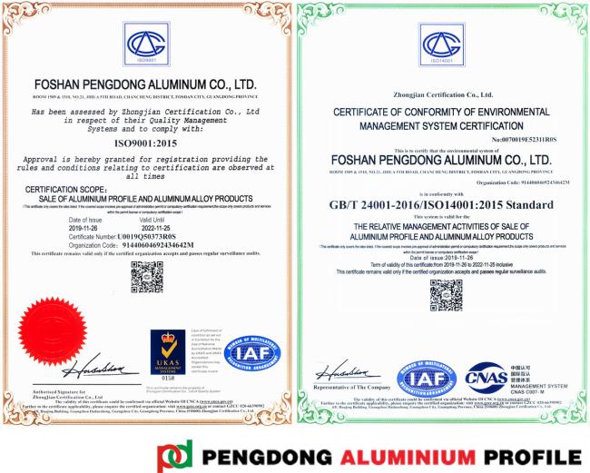 Aluminum Profiles For  Linea 20 Linea 25