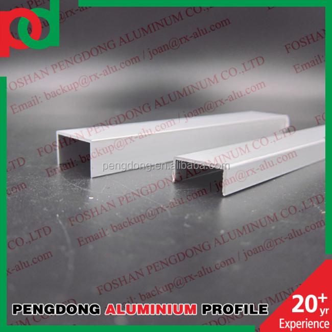 TUBOS RECTANGULARES Perfiles de Aluminio