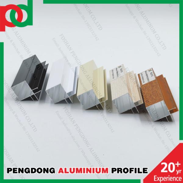 Classic Libya Egypt Turkey Aluminium Kitchen Extrusion Frames Aluminum Cabinet Section