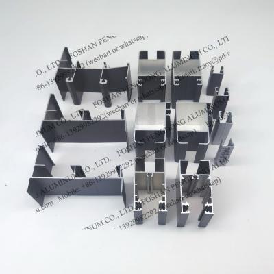 Cina Profili di alluminio per finestre scorrevoli per la Costa d'Avorio argento anodizzato e in polvere rivestito bronzo e grigio lampante in vendita
