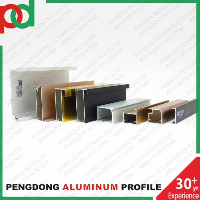 China 2025 Nieuw Design Keukenmeubilair Aluminiumprofielen Decoratie voor Zuid-Amerika Maak in China Te koop