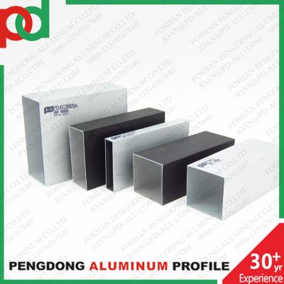 China Aluminium vensterprofielen in verschillende kleuren en afwerkingen Te koop