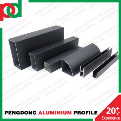 China Aluminium vensterprofielen in verschillende kleuren en afwerkingen Te koop