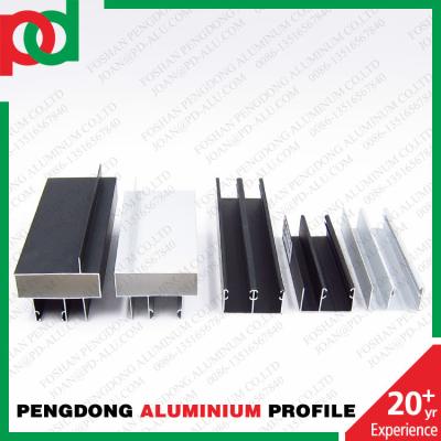 China Aluminium vensterprofielen in verschillende kleuren en afwerkingen Te koop