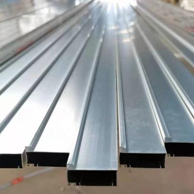 Cina Lucidatura lucida d'argento di profilo di alluminio insonorizzato della cucina T5 6063 in vendita