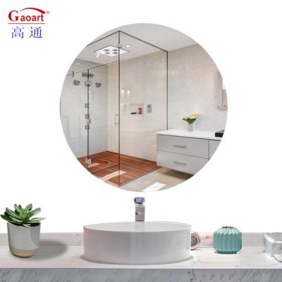 Cina Contemporary Glass Mirror Large Circle Frameless Shape for Home Decor and Wall Display in vendita
