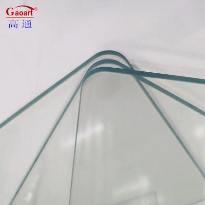Cina Universal Dome Frameless Cabinet Plant Insulated Tempered Glass with 4-10mm Thickness in vendita