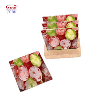 Cina Glass Cutting Board With Handle for Customized Color and Smooth Surface Chopping Tempered in vendita