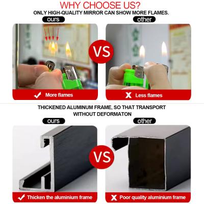 Cina Pavimento Nordic Large Long Full Length Toilet Standing Wall Led Hair Station Home Decor Salone Specchio 50 Salone CN SHN in vendita