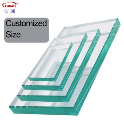China Thick Smooth Glass Fashion Tablet Square Cabinet Piece Maker Unbreakable Tempered Glass Te koop