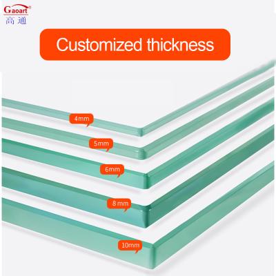 China Thick Smooth Glass Fashion Tablet Square Cabinet Piece Maker Unbreakable Tempered Glass Te koop