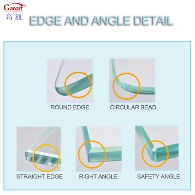 China Thick Smooth Glass Fashion Tablet Square Cabinet Piece Maker Unbreakable Tempered Glass Te koop