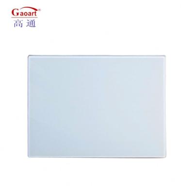 Cina Tavola da taglio per cucina rotonda quadrata con vetro temperato in bianco e rivestito per sublimazione in vendita