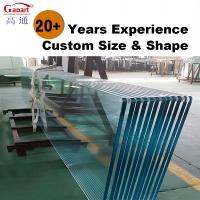 China Tempered HD Flat Reflective Slabs Glass Rack for Solid Insulated Bathroom Wall Panel for sale