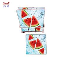 China Logo Customized Logo Acceptable Smooth Surface Kitchen Bread Cutting Board for Coaster for sale