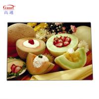 China Round Tempered Glass Coaster for Float Bread Blank Custom Clear Cut Kitchen Cutting Board for sale