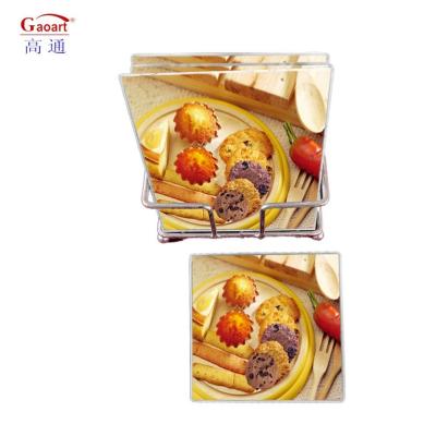 Cina Glass Kitchen Tool Tempered Cutting Board for Customized Size and Clear Square Shape in vendita