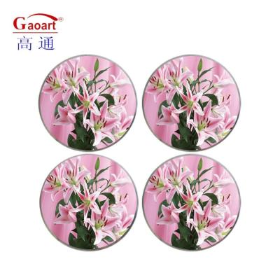 Cina Popular Design Tempered Glass Cutting Board for Kitchen and Wine Glass Coaster Blank in vendita