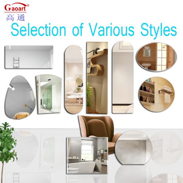 Quality Modern Design Customized Size Barber Espejo Decoracion for Big Beauty Star Shape for sale