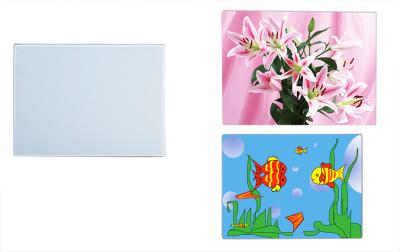 Cina Customized Logo Acceptable Tempered Square Chopping Cutting Board for Home and Kitchen in vendita