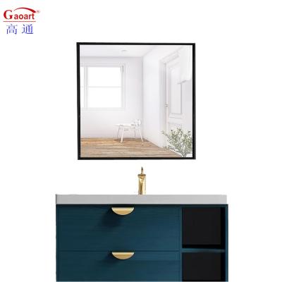 China Long Rectangular Decorative Wall Mirror Customized Size for Home Wineshop Decoration for sale