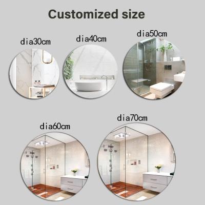 China Gepersonaliseerde grootte Mode Muurspiegel voor Hotel Vanity en Barber Room Shaving Decor Te koop