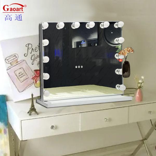 Quality Vanity LED Makeup in Chrome House Decor with Light Bulb Mirror Individual Carton for sale