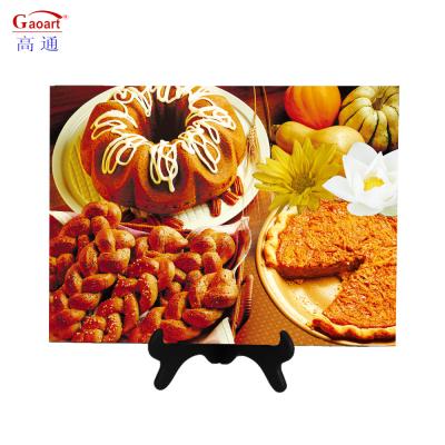 Cina Customized Color Round Glass Tempered Square Block Chopping Board for Kitchen Cutting in vendita