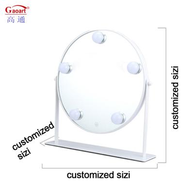 Cina Stile di design alla moda imballaggio in cartone individuale grande luce illuminata specchio in vendita