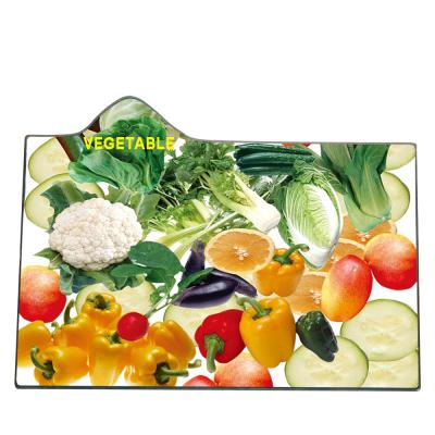 中国 Unbreakable Tempered Glass Square Cutting Board for Kitchen Tool in Customer Size 販売のため