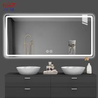 China Large Intelligent Backlit Wall Mirror for Customized Size and Everyday Occasions for sale