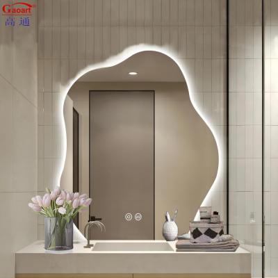 Cina Dimensione personalizzata Intelligente Portatile di lunghezza intera retroilluminato a parete specchio a LED per la decorazione domestica in vendita