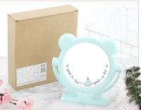 China Customizable Circle Pocket Makeup Square Dressing Mirror for Home Decor for sale