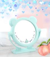 China Customizable Circle Pocket Makeup Square Dressing Mirror for Home Decor for sale