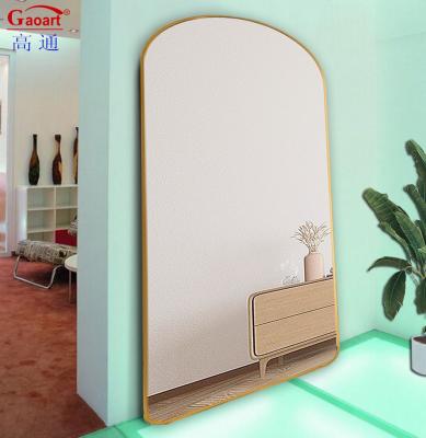 Cina Moderno Barbiere Bagno Parete Casa Corpo Pieno Lunghezza Salone Bagno Specchio in piedi in vendita
