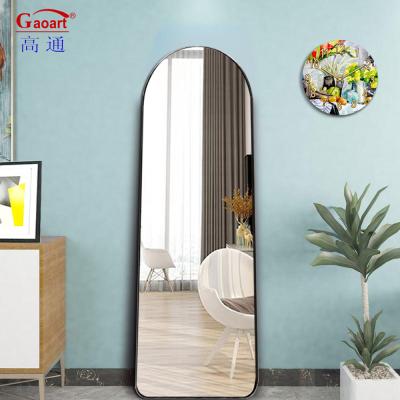 Cina Full Body Length Salon Large Dress Stand Home Decor Mirror for Living Room Floor Length in vendita