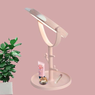 Cina Logo personalizzato LED Specchio di trucco Portatile e conveniente per i tocchi cosmetici in movimento in vendita