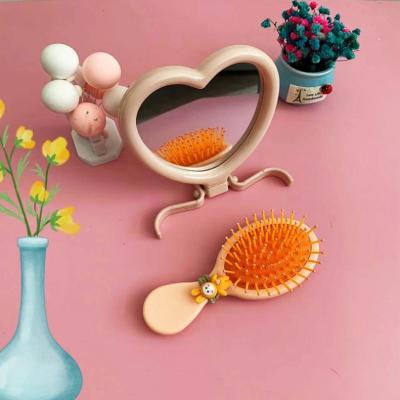 Cina Lady Dressing in forma di cuore Tasca regolabile trucco Compatto Mini Specchio con Qualit in vendita