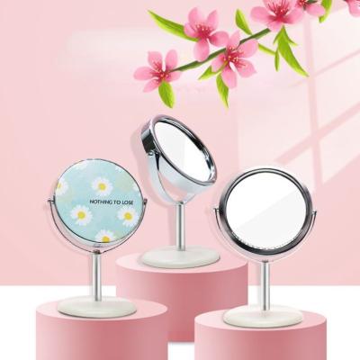 Cina Piccolo Pocket Rotondo Portatile Decorazione Casa Specchio Cosmetico con imballaggio personalizzato e logo in vendita