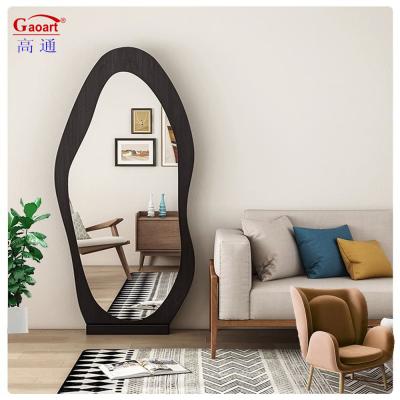 Cina Stile di design contemporaneo Specchio a cornice in legno per decorazioni domestiche rustiche moderne in vendita