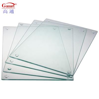 Cina Customized Logo Acceptable Tempered Glass Vegetable Cutting Board for Home and Kitchen in vendita
