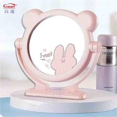 Chine Modern Compact Table de vanité maquillage miroir avec un design mignon et du matériau en verre 100 pièces à vendre