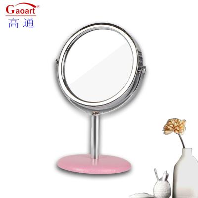 Cina Piccolo viaggio cosmetico tavolo da scrivania trucco specchio in piedi con imballaggio personalizzato in vendita