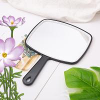 China Extra LOGO Yes Small Hand Mirror Compact Custom Dressing Makeup Handheld Held for Daily for sale