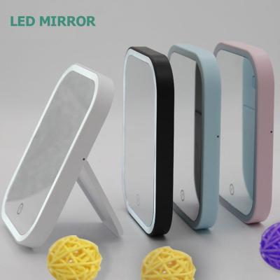 Cina Portable e pratico stile di design di moda specchio di trucco a LED personalizzabile per i viaggi in vendita