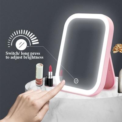 Cina Portable e pratico stile di design di moda specchio di trucco a LED personalizzabile per i viaggi in vendita