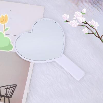 Cina Ogni giorno Cosmetici Viaggi Cute Make Up Vanità Tasca Grande Piccolo Make-up Manuale Custom Mini Manuale Specchio Con Maniglia in vendita